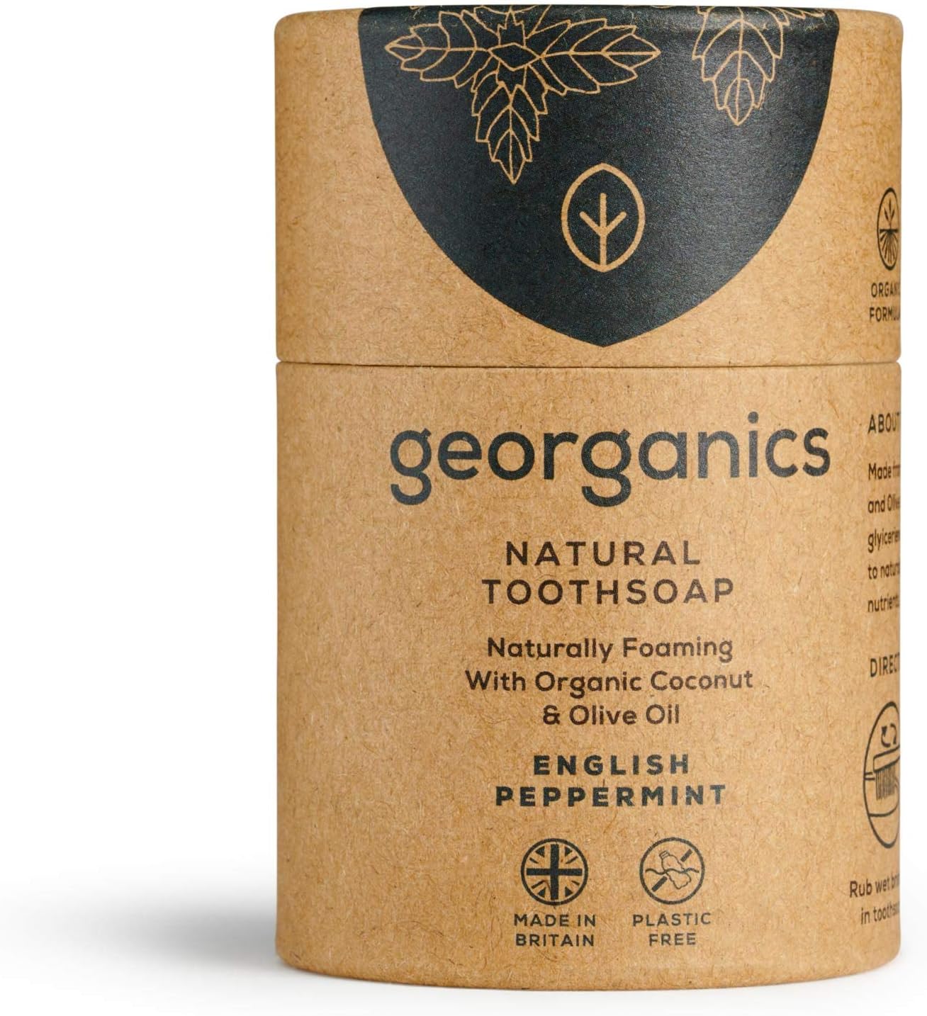 Georganics - Organic Whitening Toothsoap - Natural Foaming Toothsoap ...