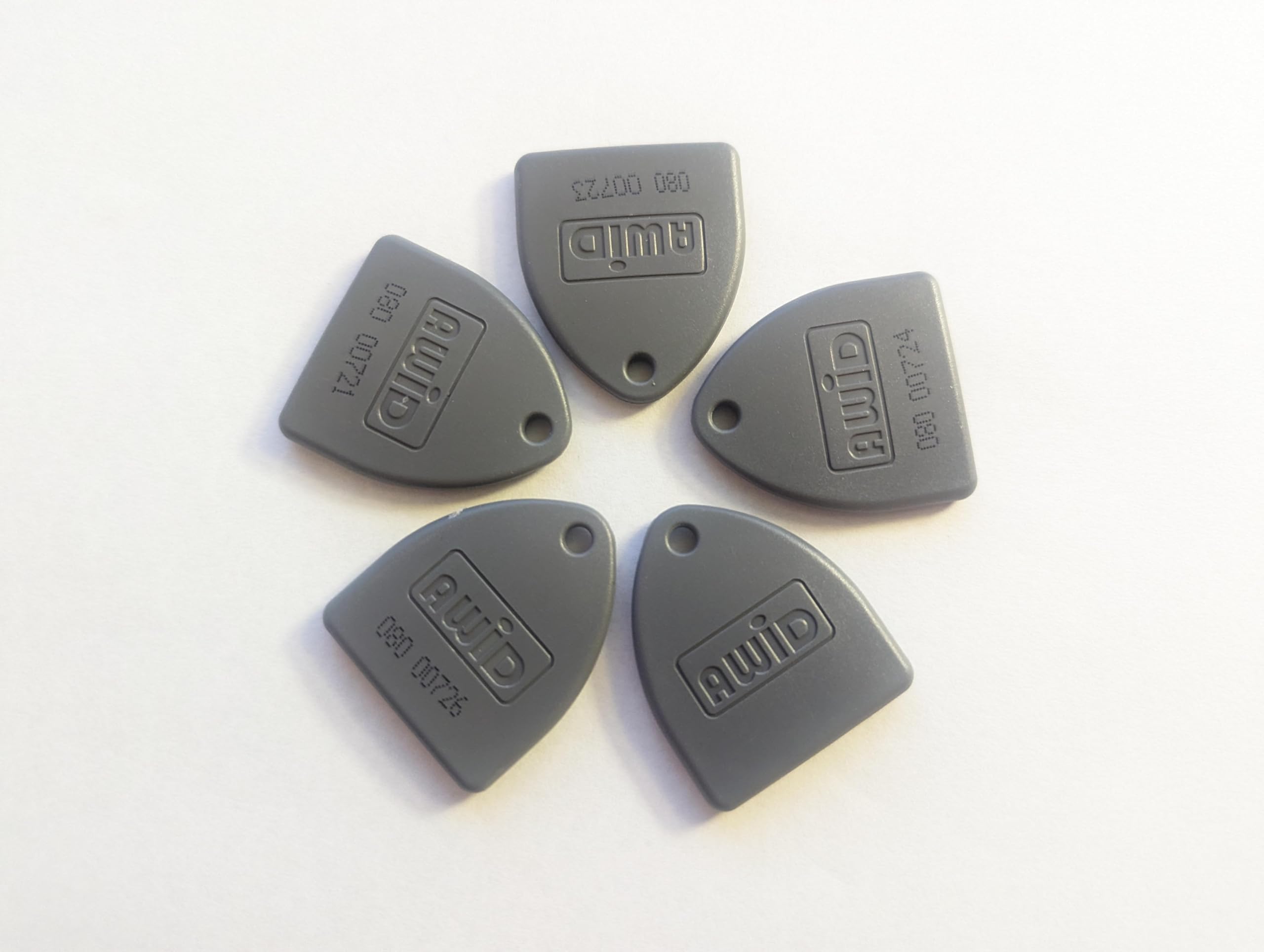 Amazon.com : 5 pack AWID Kt Fobs 26 bit Access Control KEY TAG ...