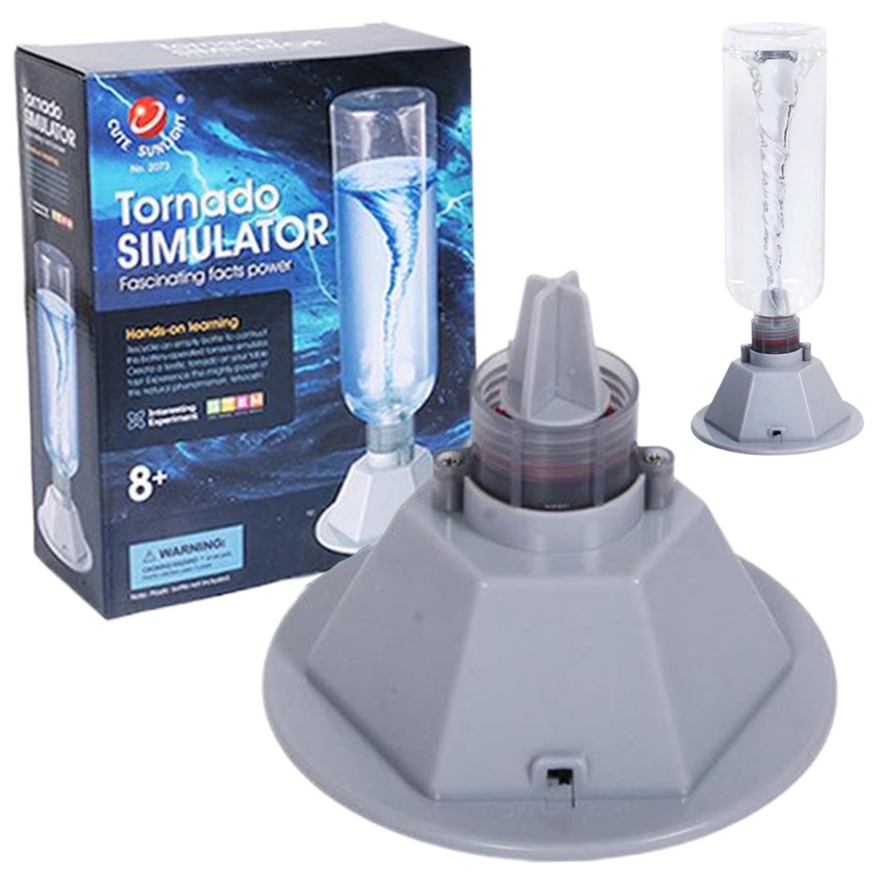 Amazon.com: SWEETBIUTI Tornado Maker Tornado in a Bottle Scientific ...