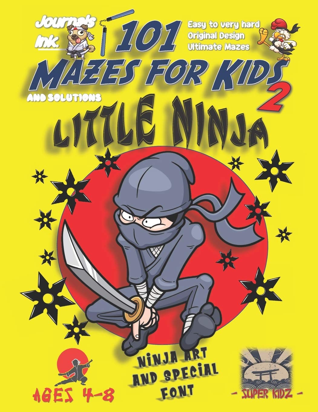 Buy 101 Mazes For Kids 2: SUPER KIDZ Book. Children - Ages 4-8 (US ...