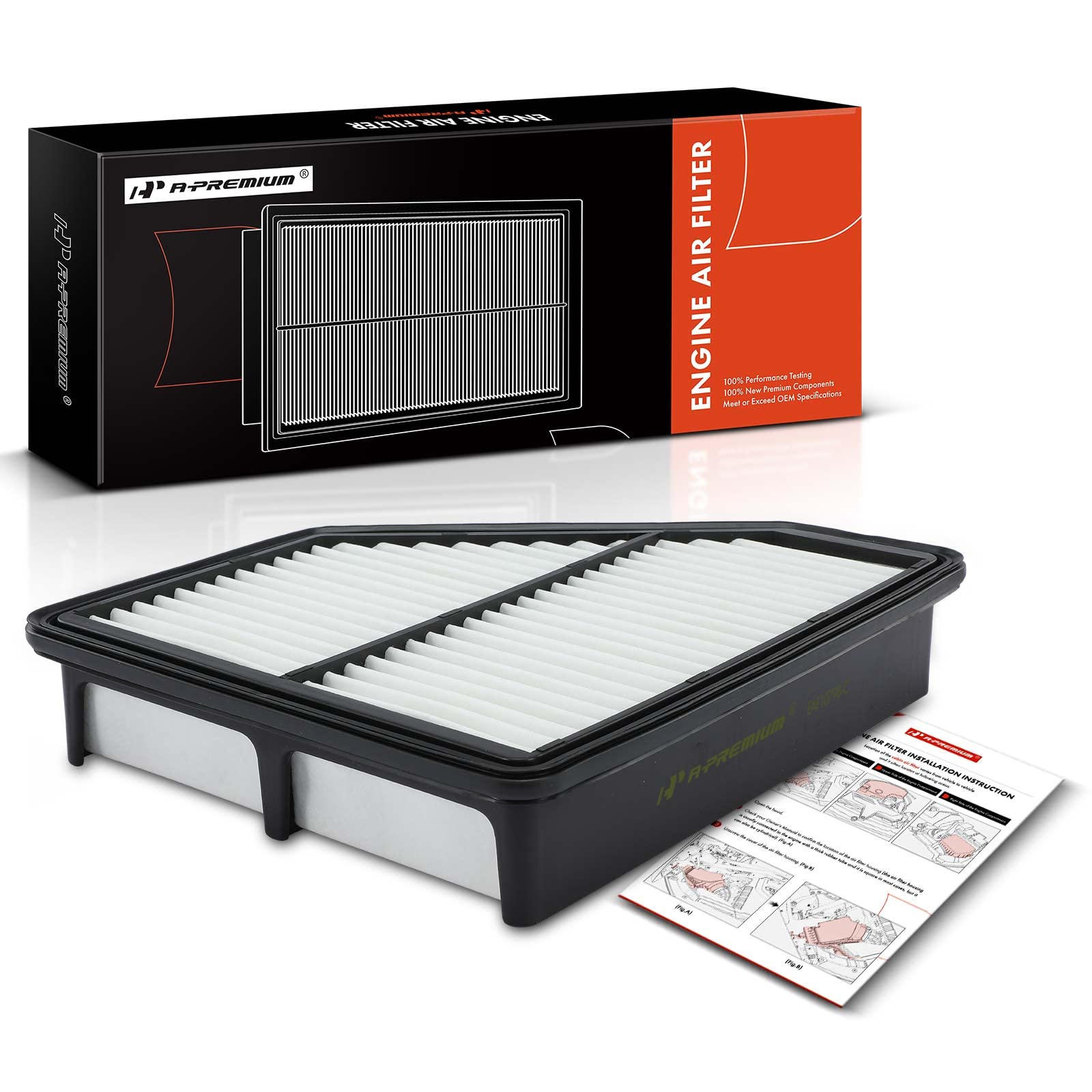 Amazon.com: A-Premium Engine Air Filter Compatible with Hyundai Genesis ...