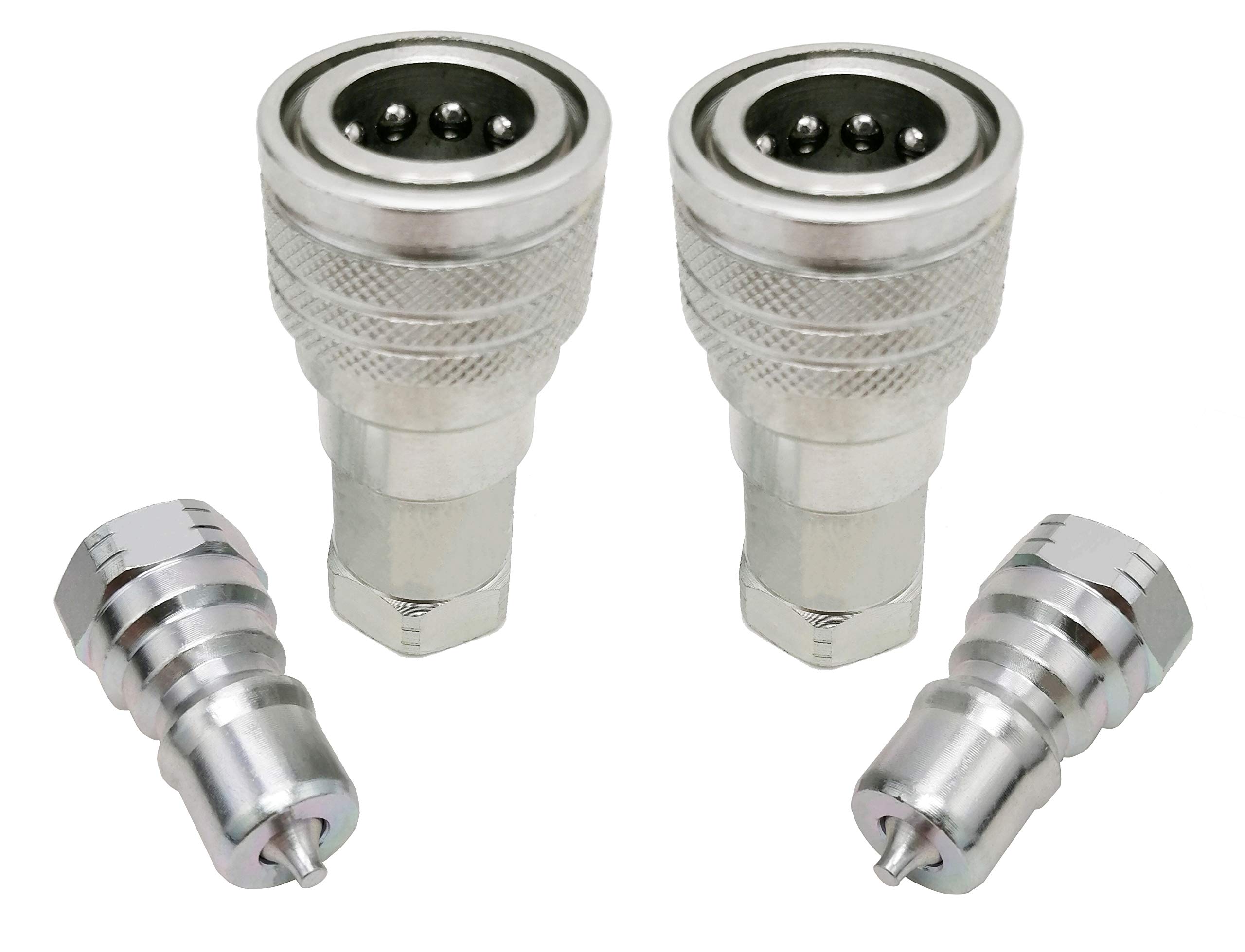 Hydraulic Quick Connect Fittings Hydraulic Quick Disconnect Coupler 3/4 ...