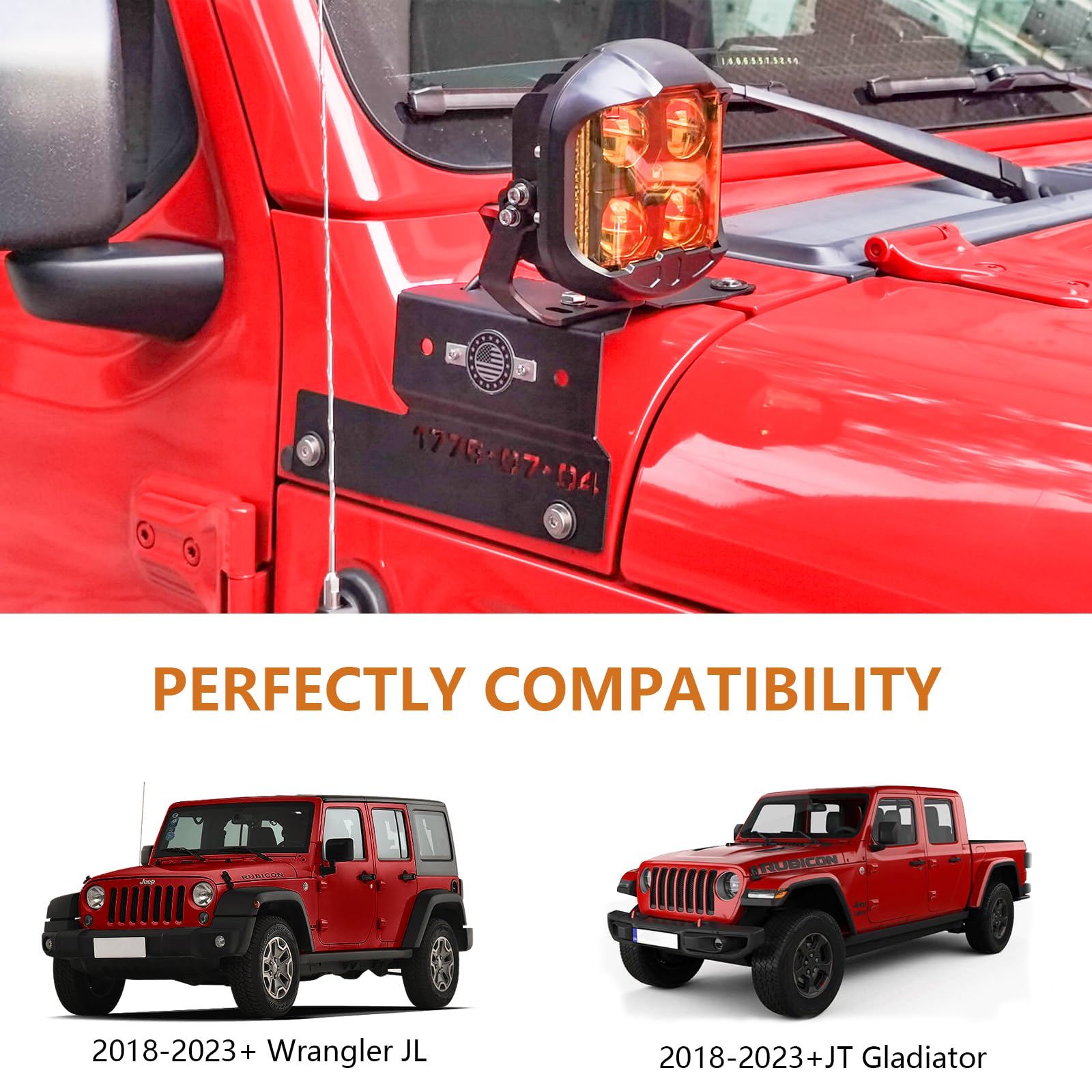 Jeep Off Road Light Mounts