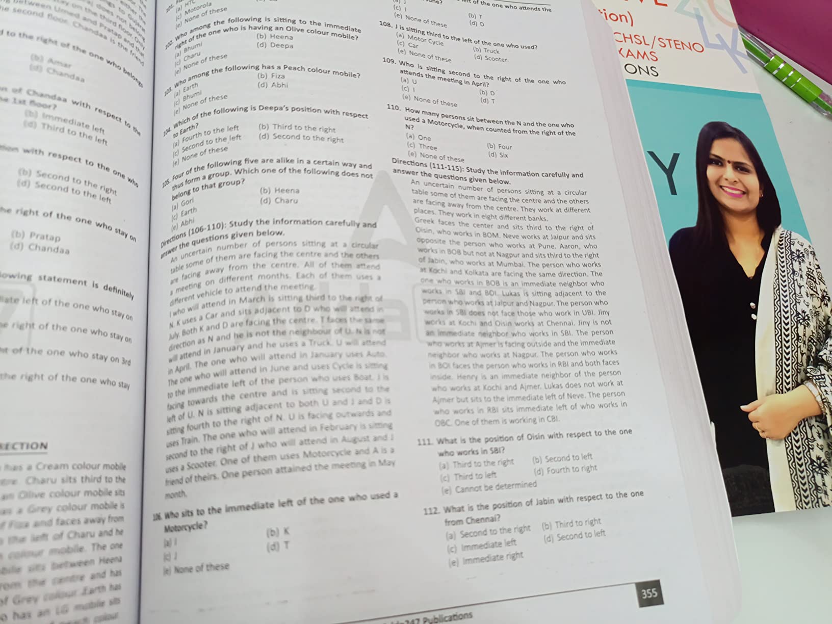 Champion's Reasoning Book for Banking Exam & Insurance Exam