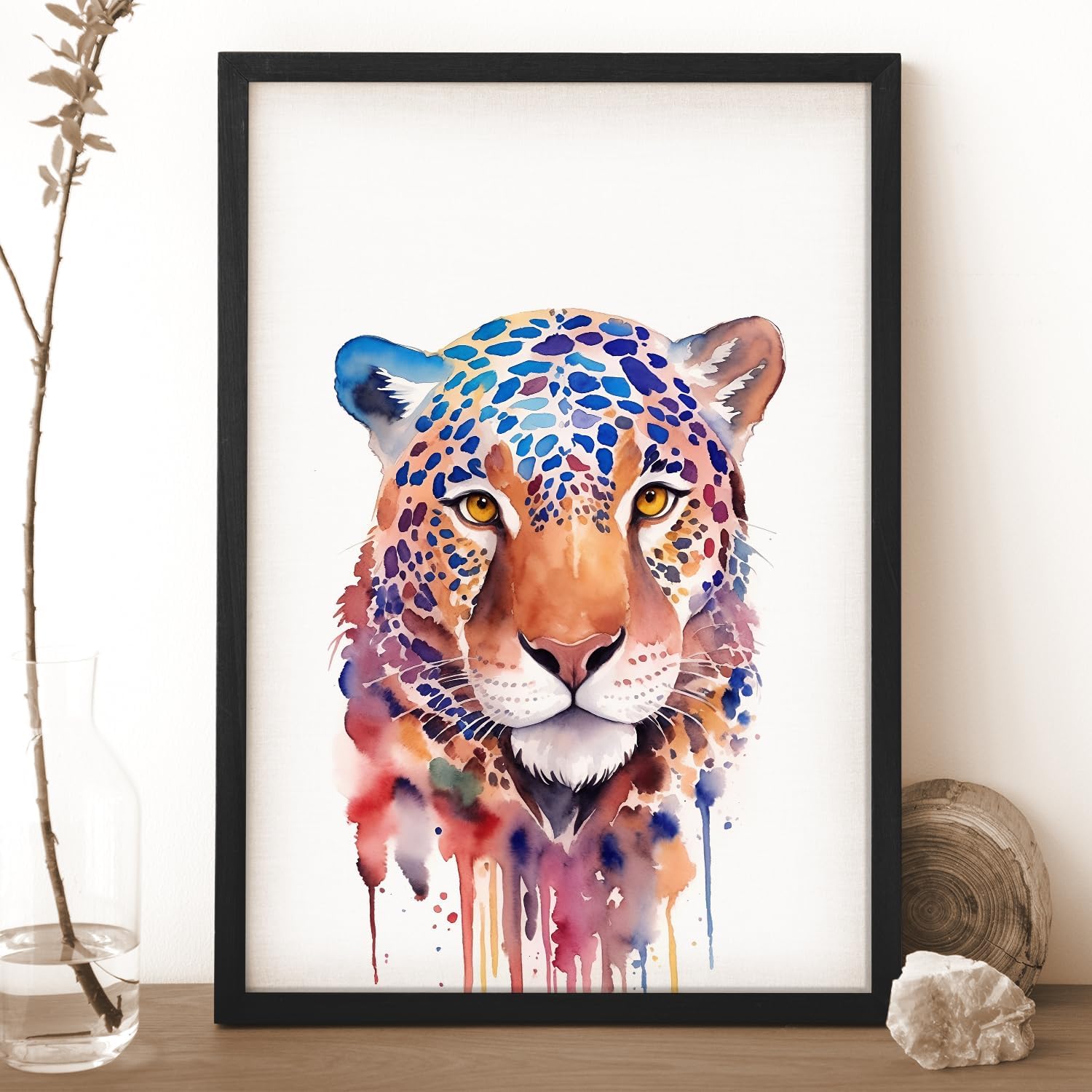 Wild Animal Paintings Animals Wall Art ⭐ Canvas & Framed + Many