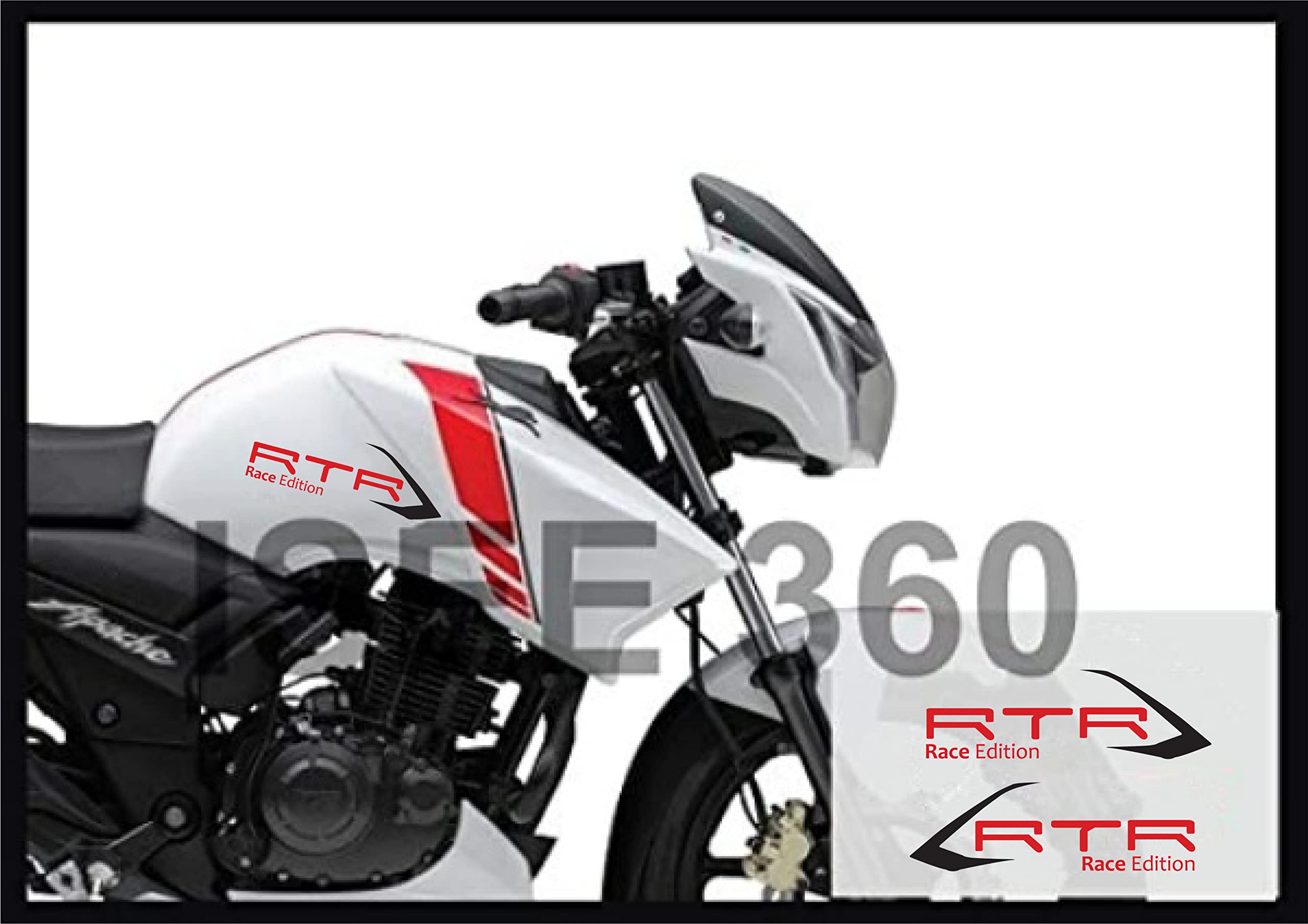 Apache Rtr 180 Stickering