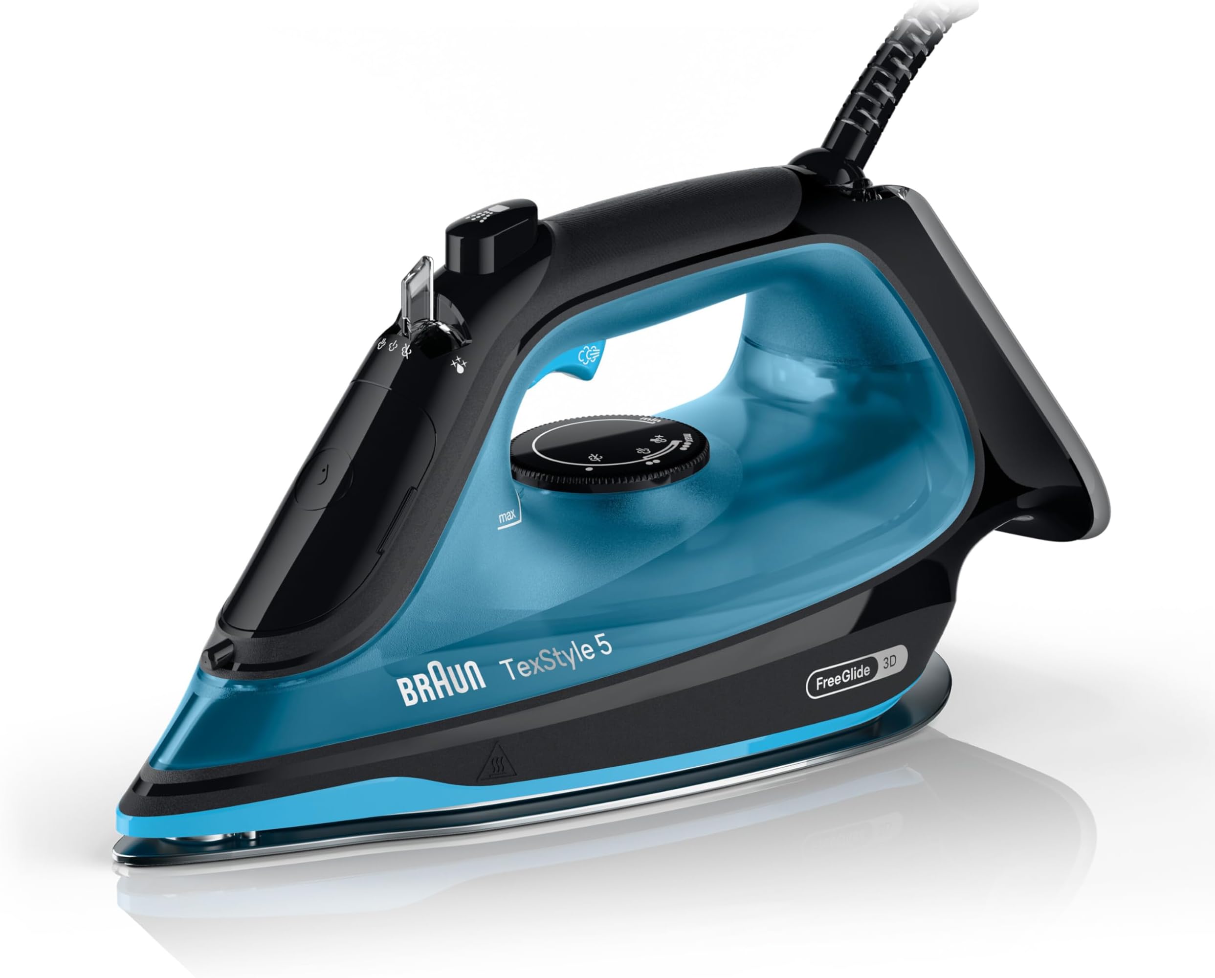 Amazon.de: Braun FreeStyle 3 FI3144BL Dampfbügeleisen mit 3D-FreeGlide ...