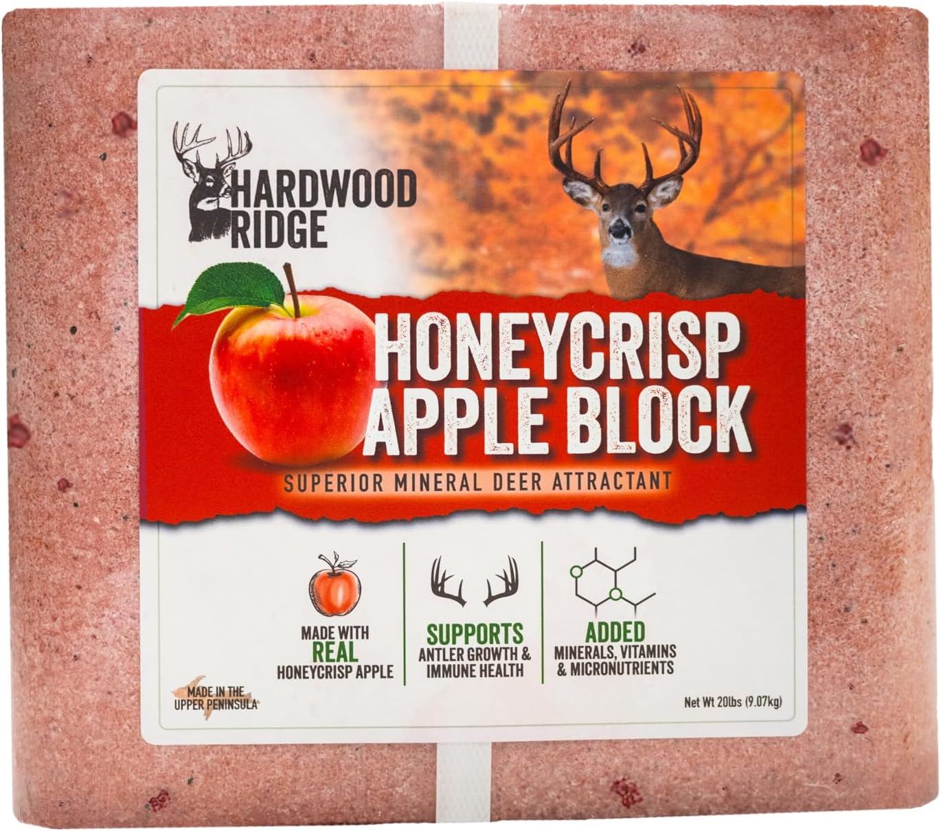Amazon.com: Hardwood Ridge Deer Salt Lick Block, Made with Real ...