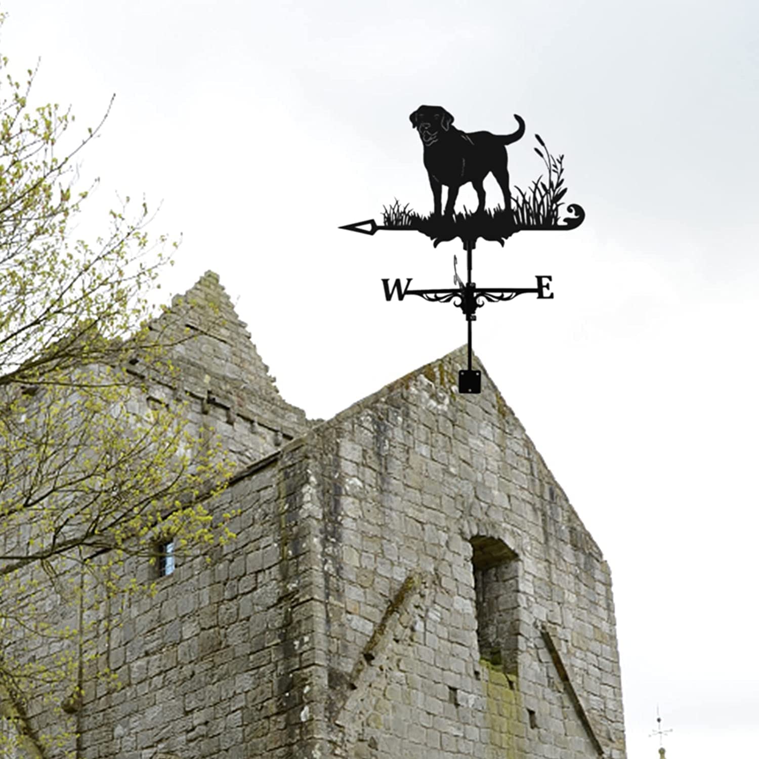 Weather Vain SMSM 3D Animal Metal Weathervane,Vintage Black Wind ...