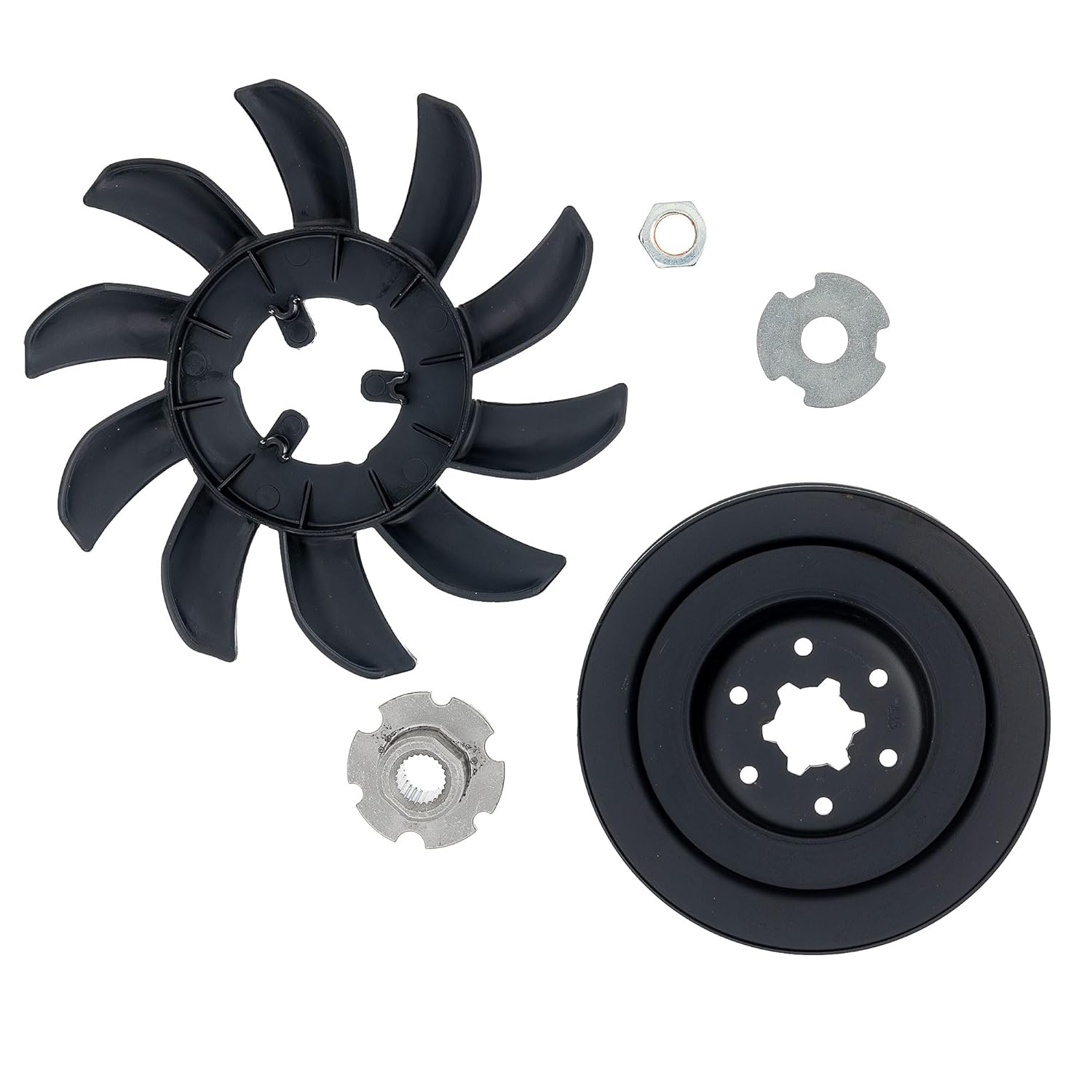 Amazon.com: CUB CADET HG-72135 Kit Fan Pulley Z Force RZT LX SX SZ ZT1 ...