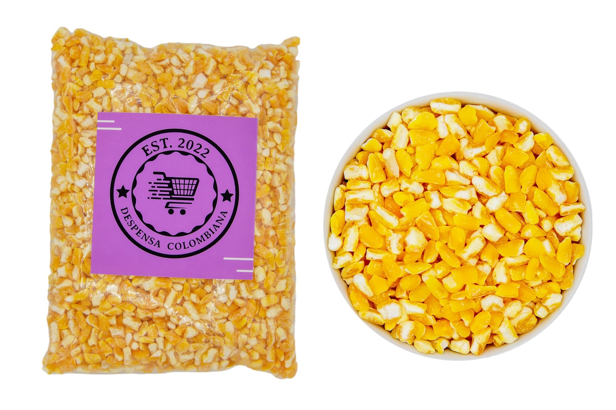 Amazon.com : Hominy Corn Maiz Trillado - Includes 15 pounds (Lb) of Dry ...