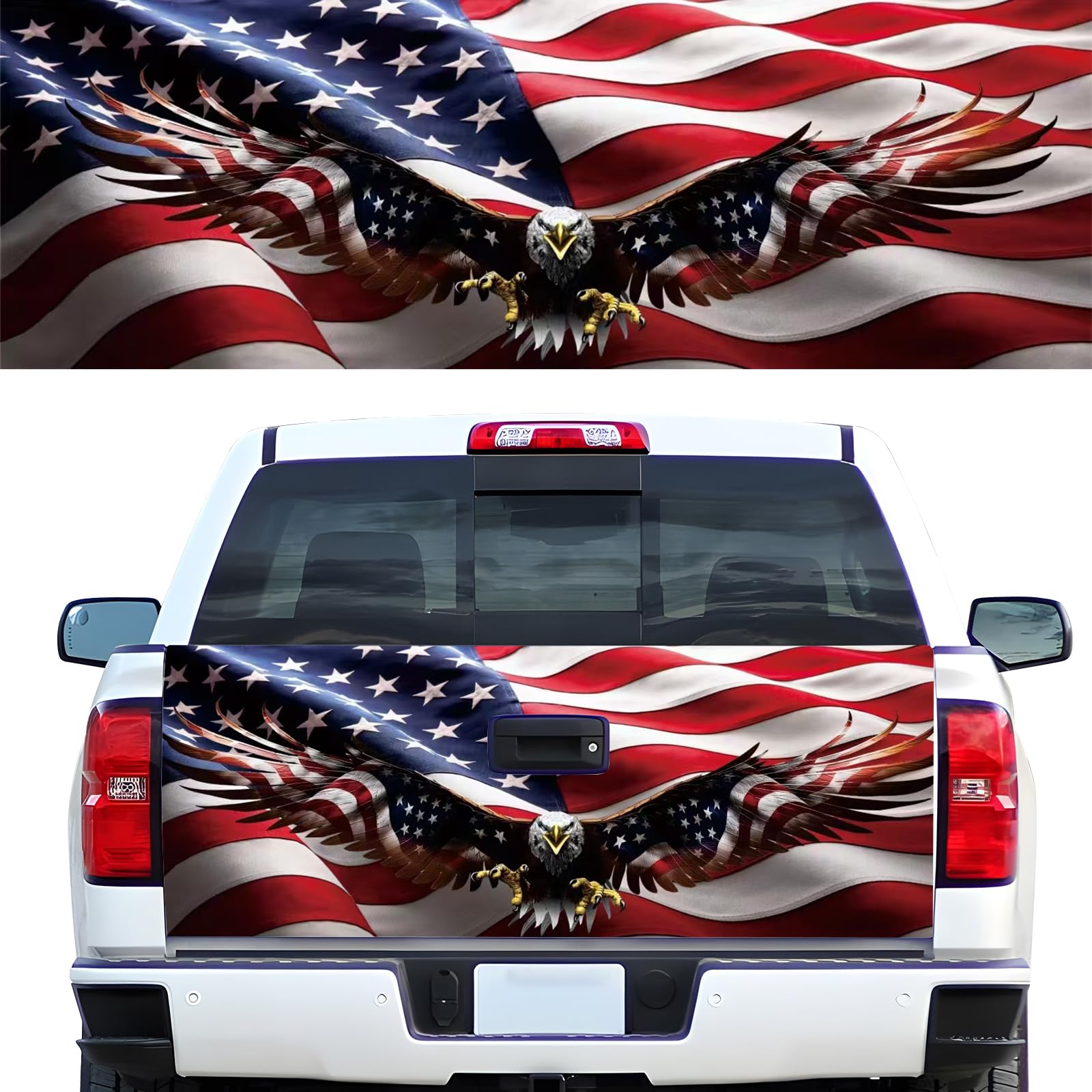 Amazon.com - Tobethay Turck Tailgate Wraps Decals - 66x23.6 in Tailgate ...