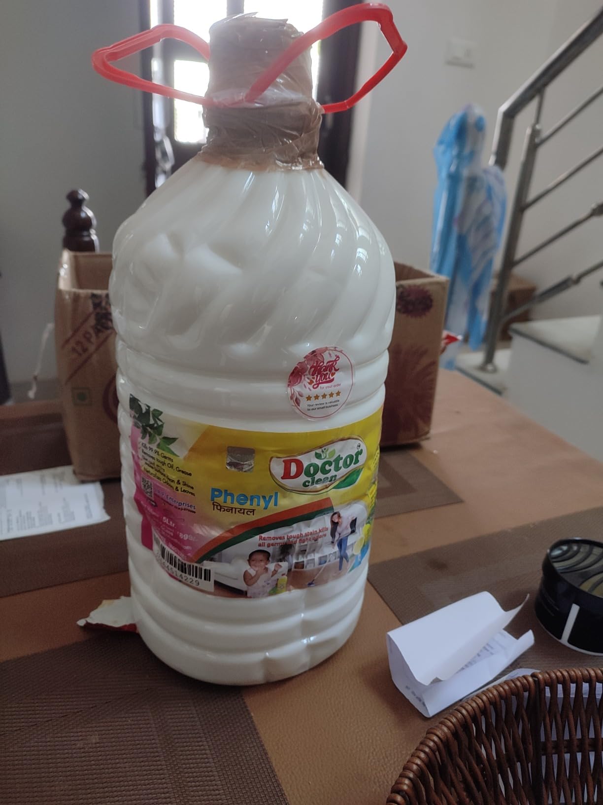 Doctor clean Phenyl 5 ltr White | Surface Disinfectant Floor Cleaner ...