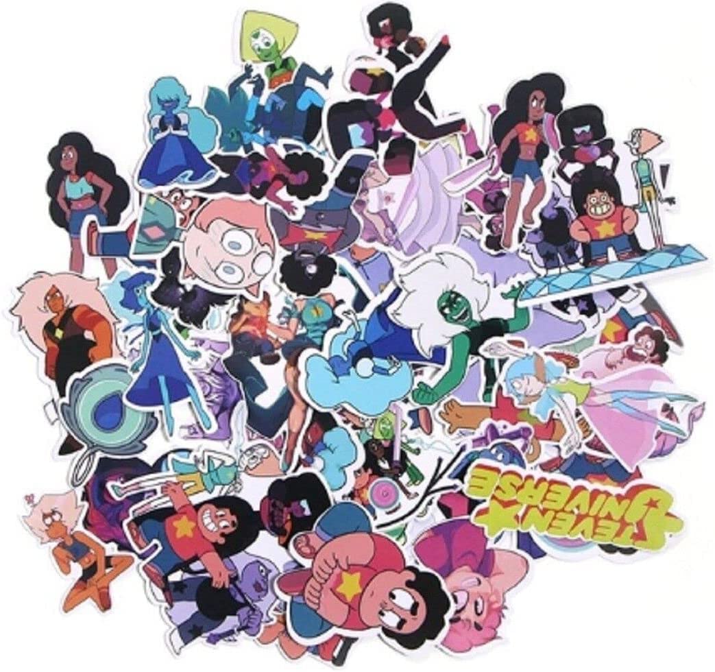 Amazon.com: Steven Cartoon Universe Themed Decal Stickers Assorted Lot ...