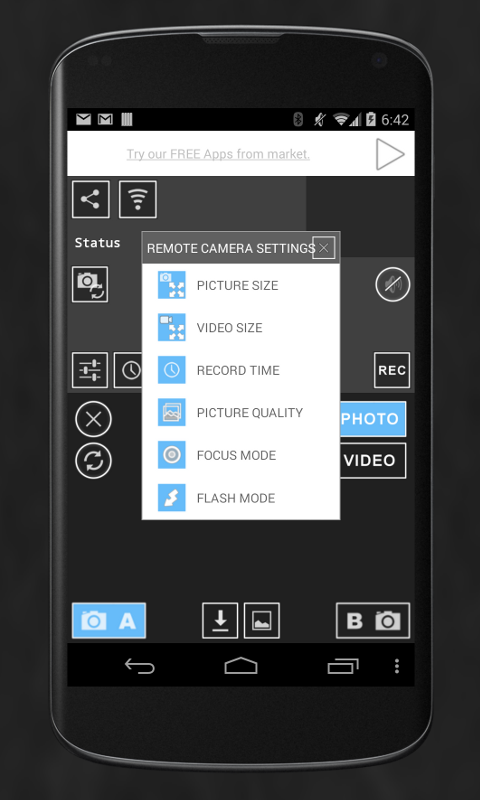 Camera Remote - App on Amazon Appstore