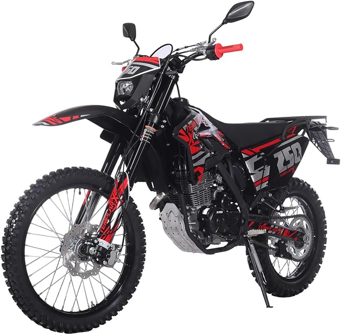 Amazon.com: X-PRO Templar X 250cc Zongshen Brand Engine 6 Speed Dirt Bike Pit Bike Gas Dirt ...
