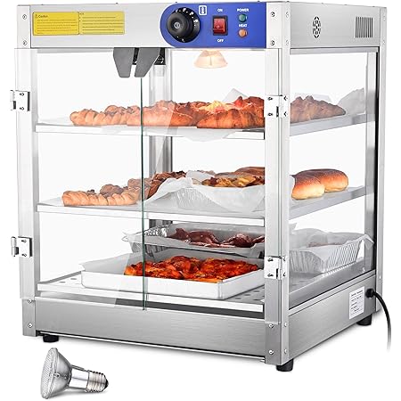 Amazon.com: ROVSUN 26" Food Warmer, 3-Tier Food Warmer Display Electric ...