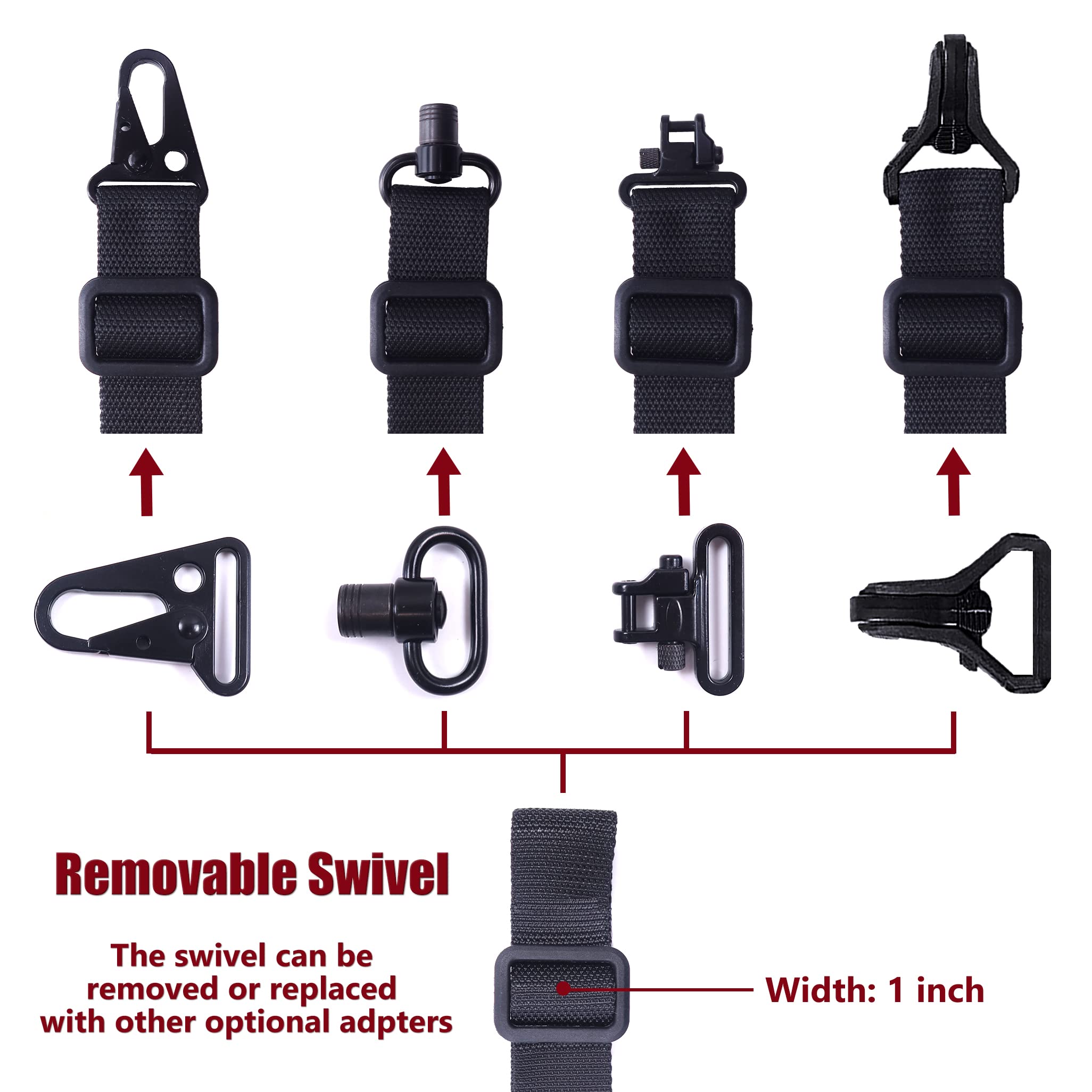 Snapklik.com : HUNTPAL 2 Point Hunting Shotgun Rifle Gun Sling For ...