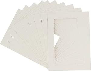 Amazon.com: Pack of TEN 16x20 Mats Bevel Cut for 12x15 Photos - Acid ...