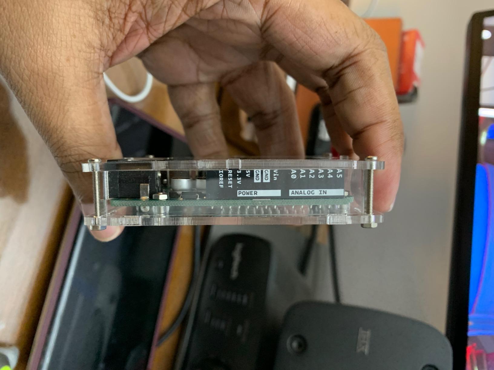 Robodo Clear Acrylic Box Enclosure Transparent Case Shell F Arduino Uno R3 Board Module : Amazon ...