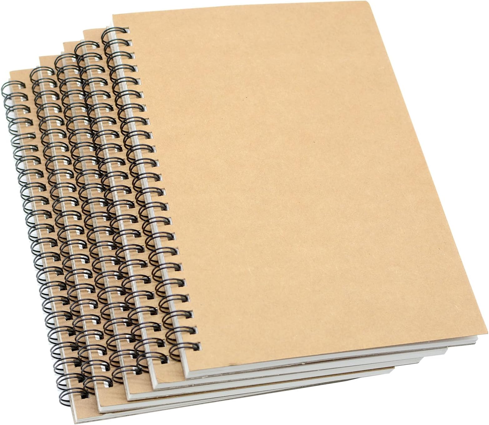 Amazon.com: 5 Pcs 16K Sketchbook, Spiral Sketch Pads, 30 Sheets (60 Pages) 120 GSM Thicken Paper ...