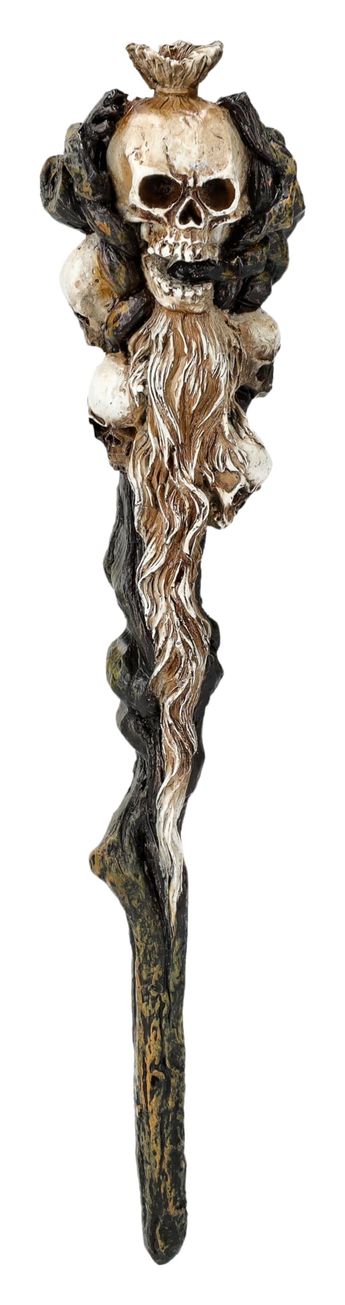 Amazon.com: Pacific Giftware Skull Heads Magic Resin Figurine Statue ...