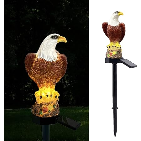 Ebros Home of The Brave Patriotic American Bald Eagle Perching On Tree ...