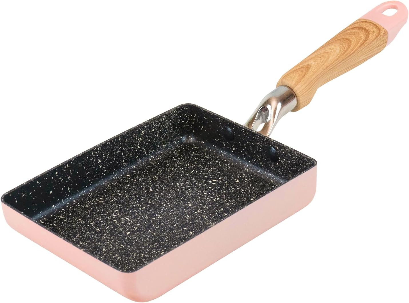 Amazon｜和平フレイズ さくら色 玉子焼き 13×18cm IH・ガス ピンク 軽い エッグパン PFOAフリー ふっ素樹脂加工 新生活 シーズリー RB-3486｜フライパン オンライン通販