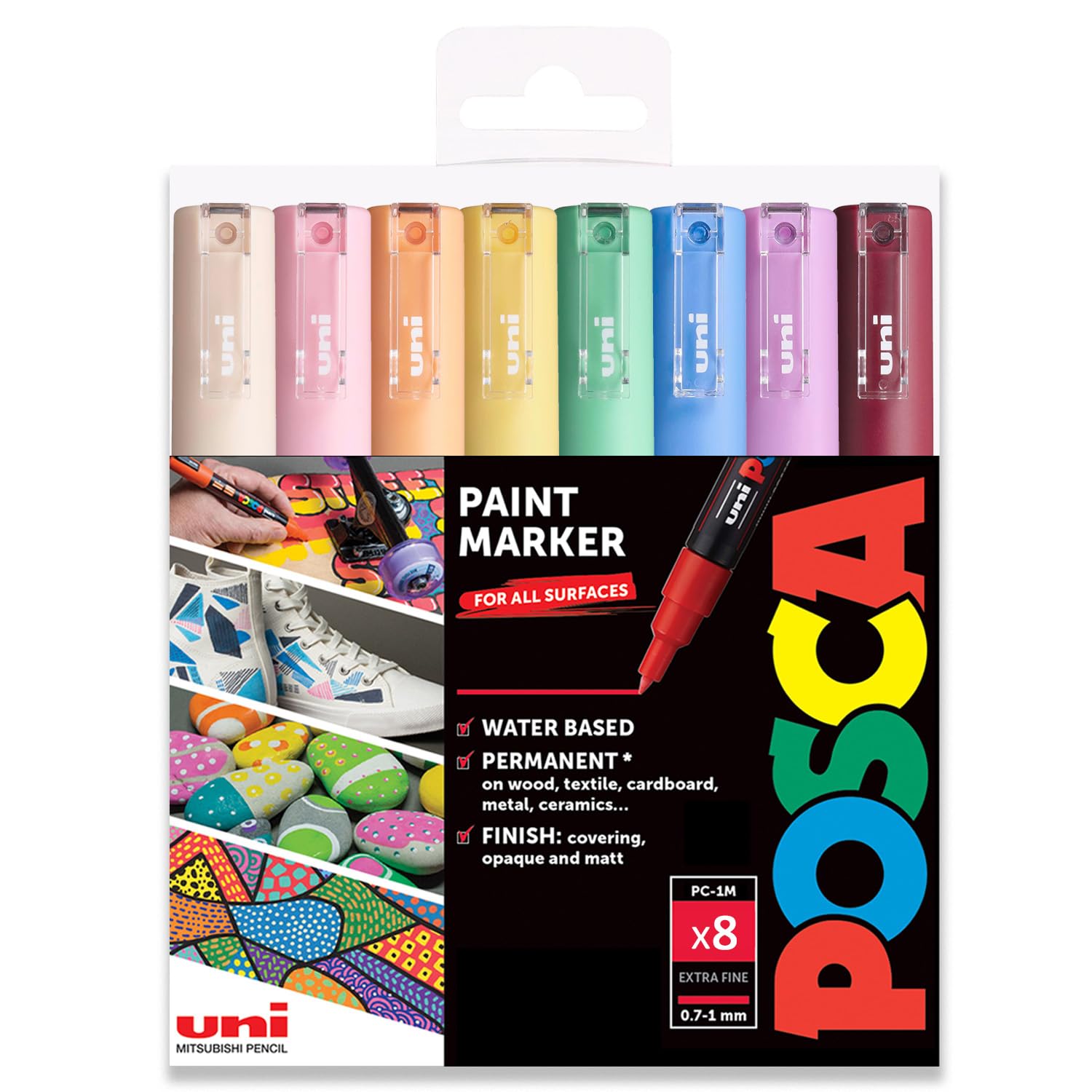 marcadores posca colores pastel – VueltaAlCole