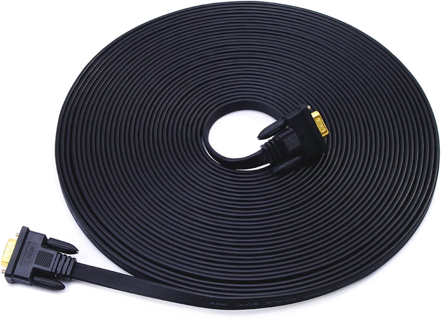 Amazon.com: DTech 65ft Extra Long VGA to VGA Cable for Computer Monitor ...