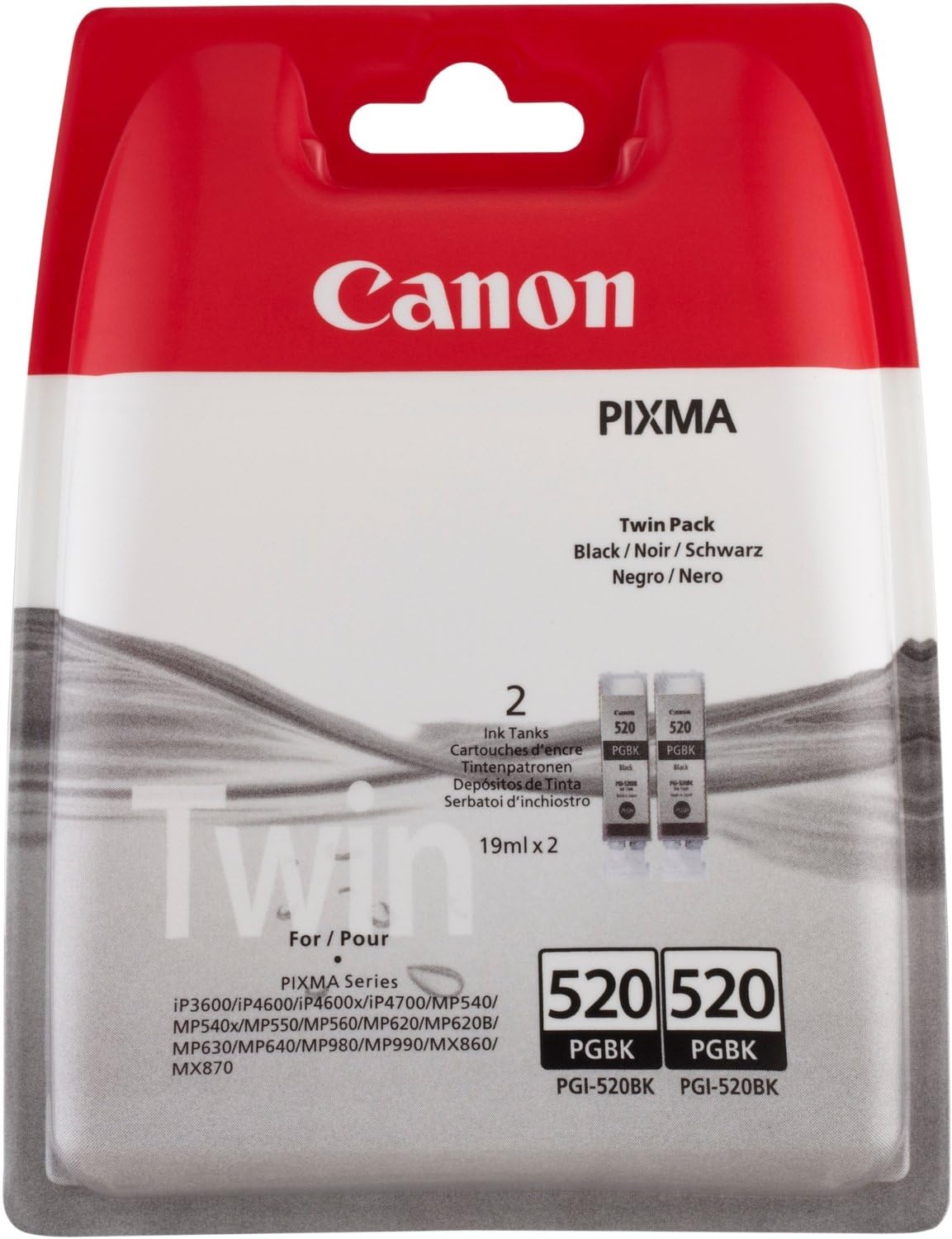 Canon CLI-521 Printer Ink Cartridge Black : Amazon.co.uk: Computers ...