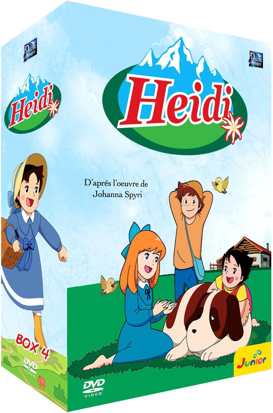 Heidi - Edition 4 DVD - Partie 4: DVD et Blu-ray : Amazon.fr