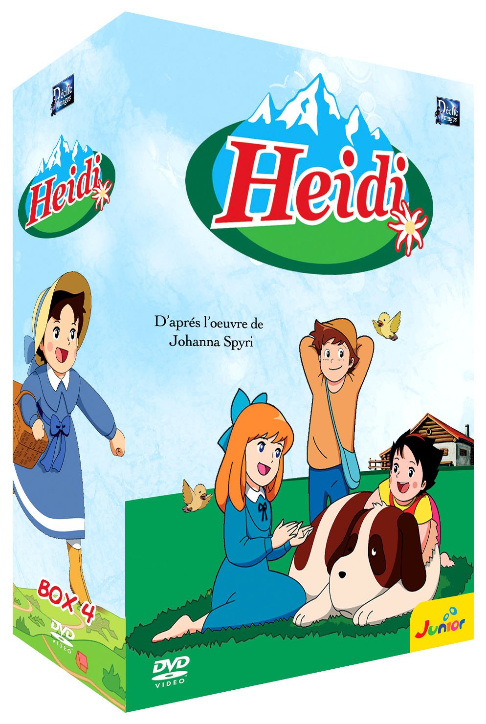 Amazon.com: Heidi - Partie 4 - Coffret 4 DVD - VF : Movies & TV