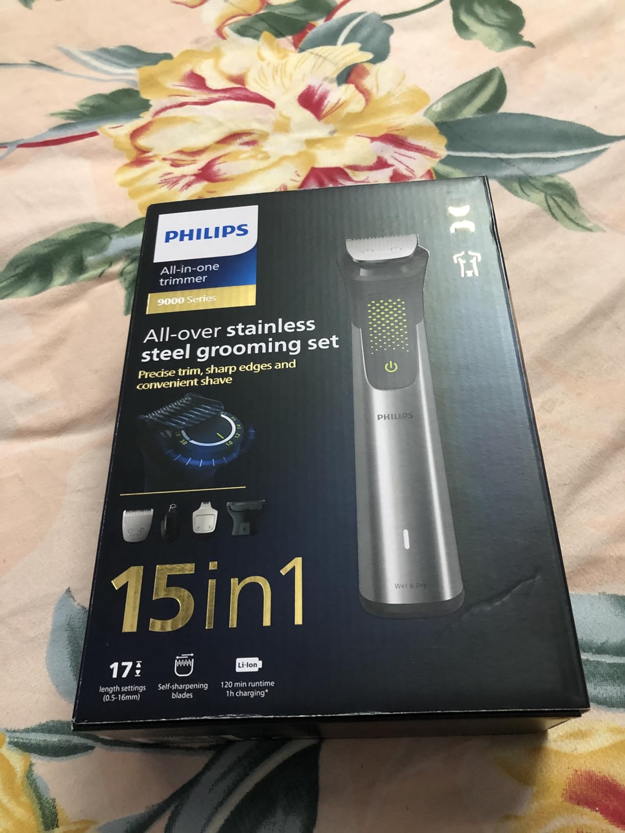 Philips India'S No.1 Men'S Trimmer| Pro Beardsense Technology| 15-In-1 ...