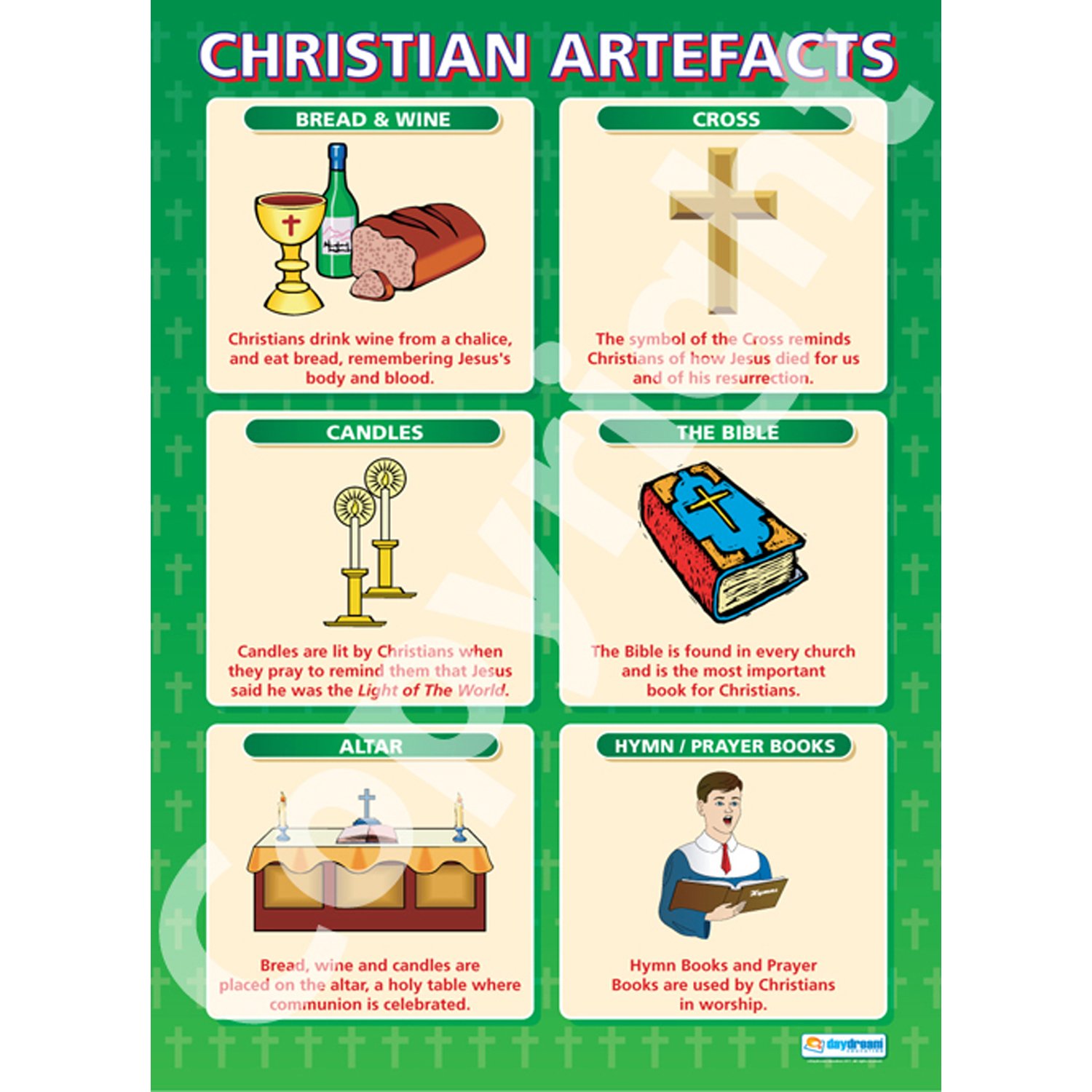 Daydream Education Christian Artefacts |Religious Education Educational ...