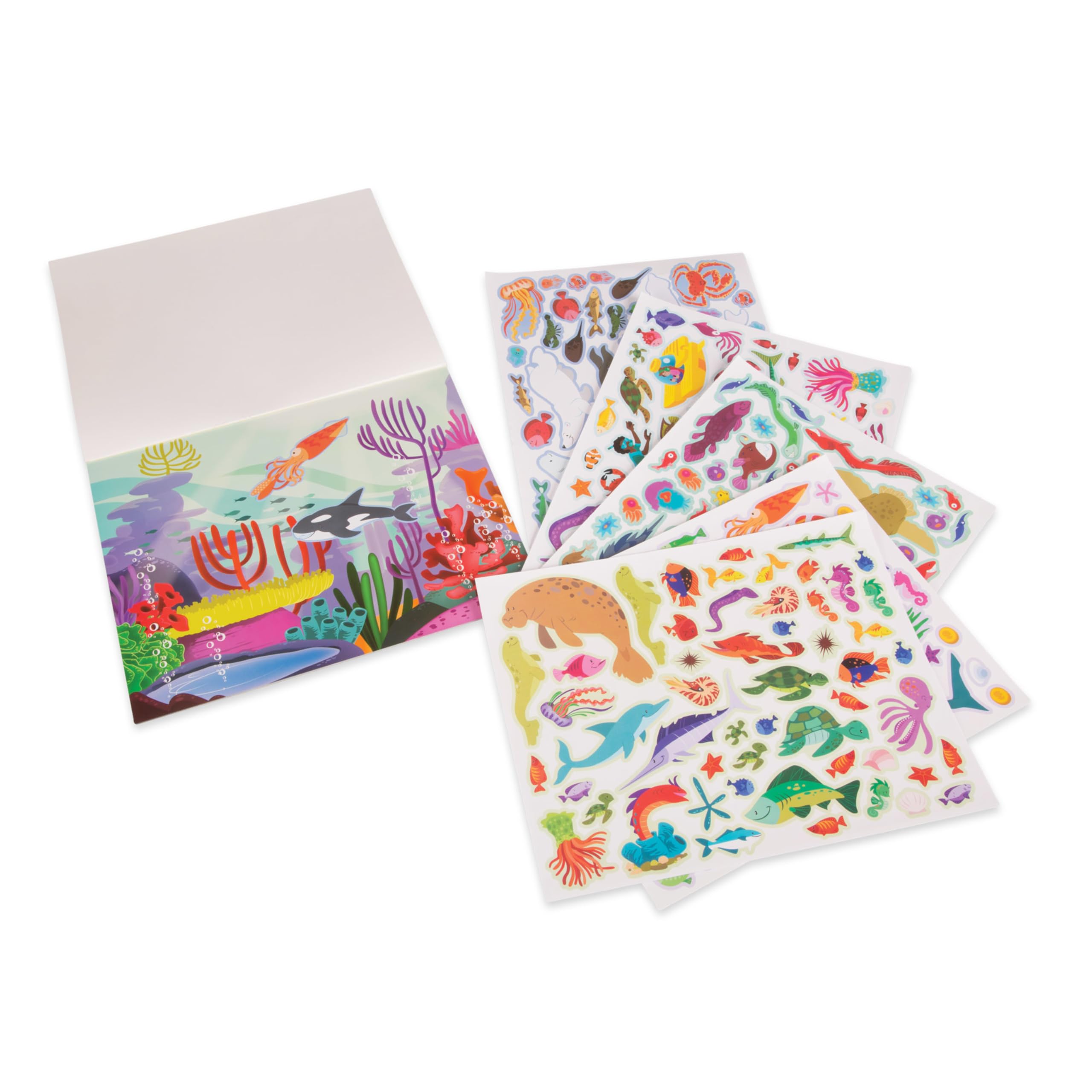 Snapklik.com : Melissa & Doug Reusable Sticker Activity Pad - Under The ...
