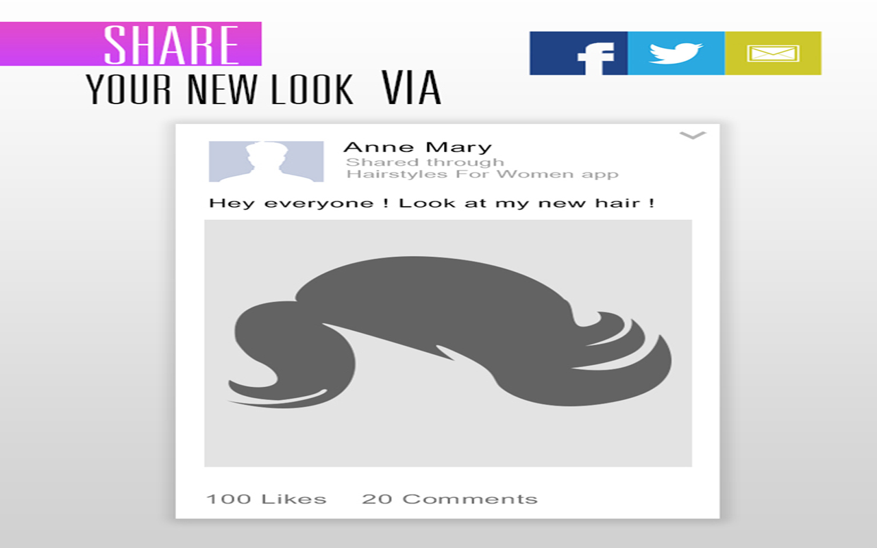 Women's Hairstyles PRO - Virtual Hair Makeover. Try On Your New Female ...