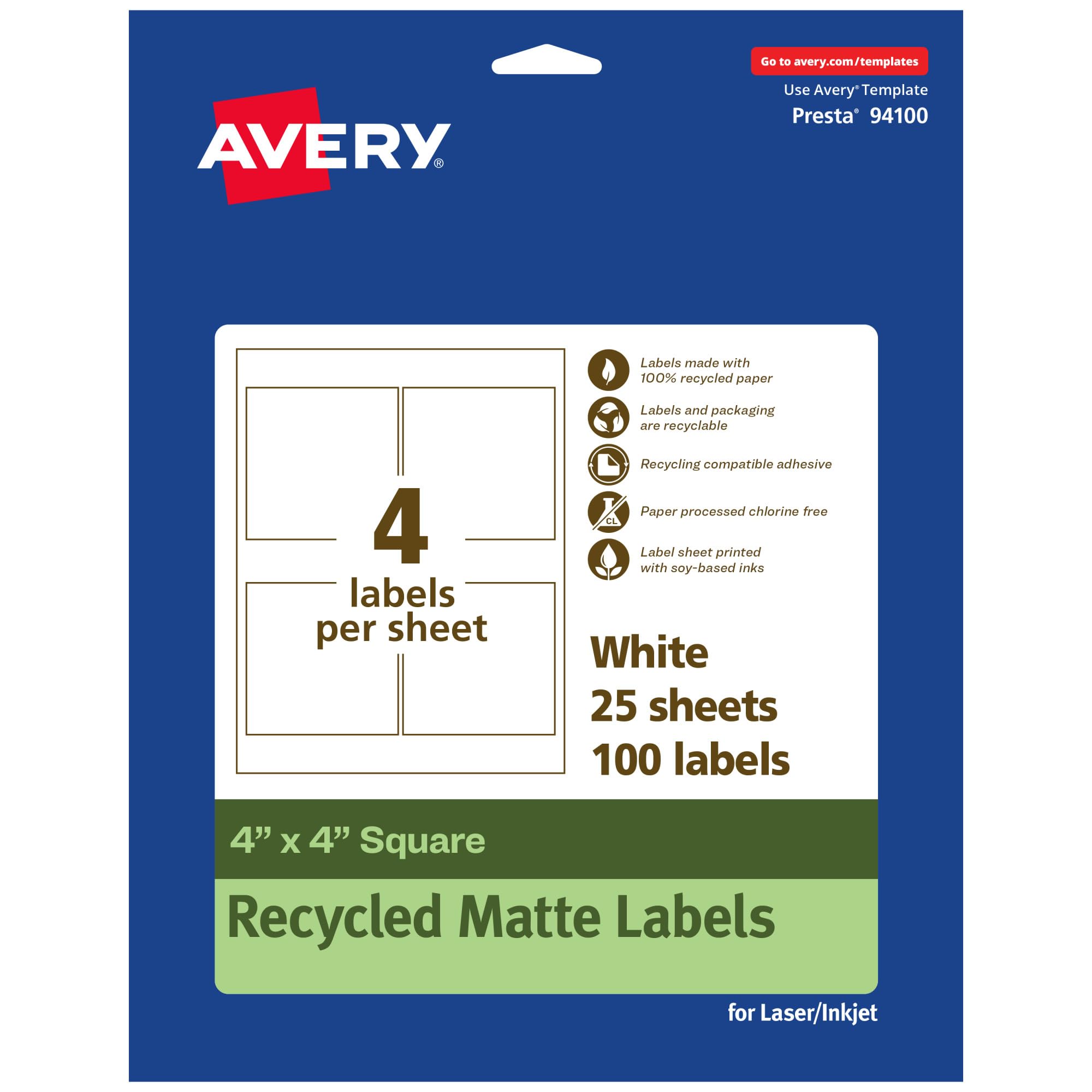 Avery 48860 Label Template