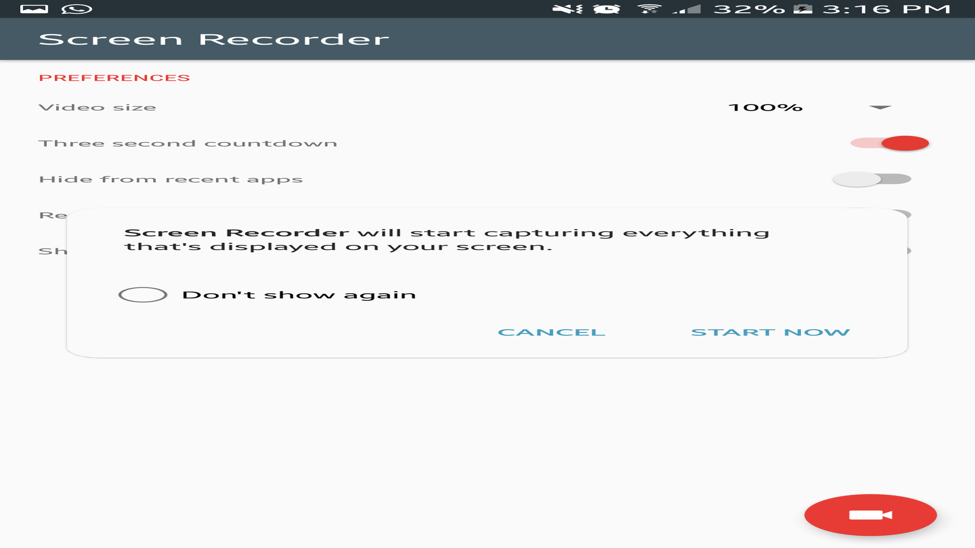 Screen Recorder - Application sur Amazon Appstore