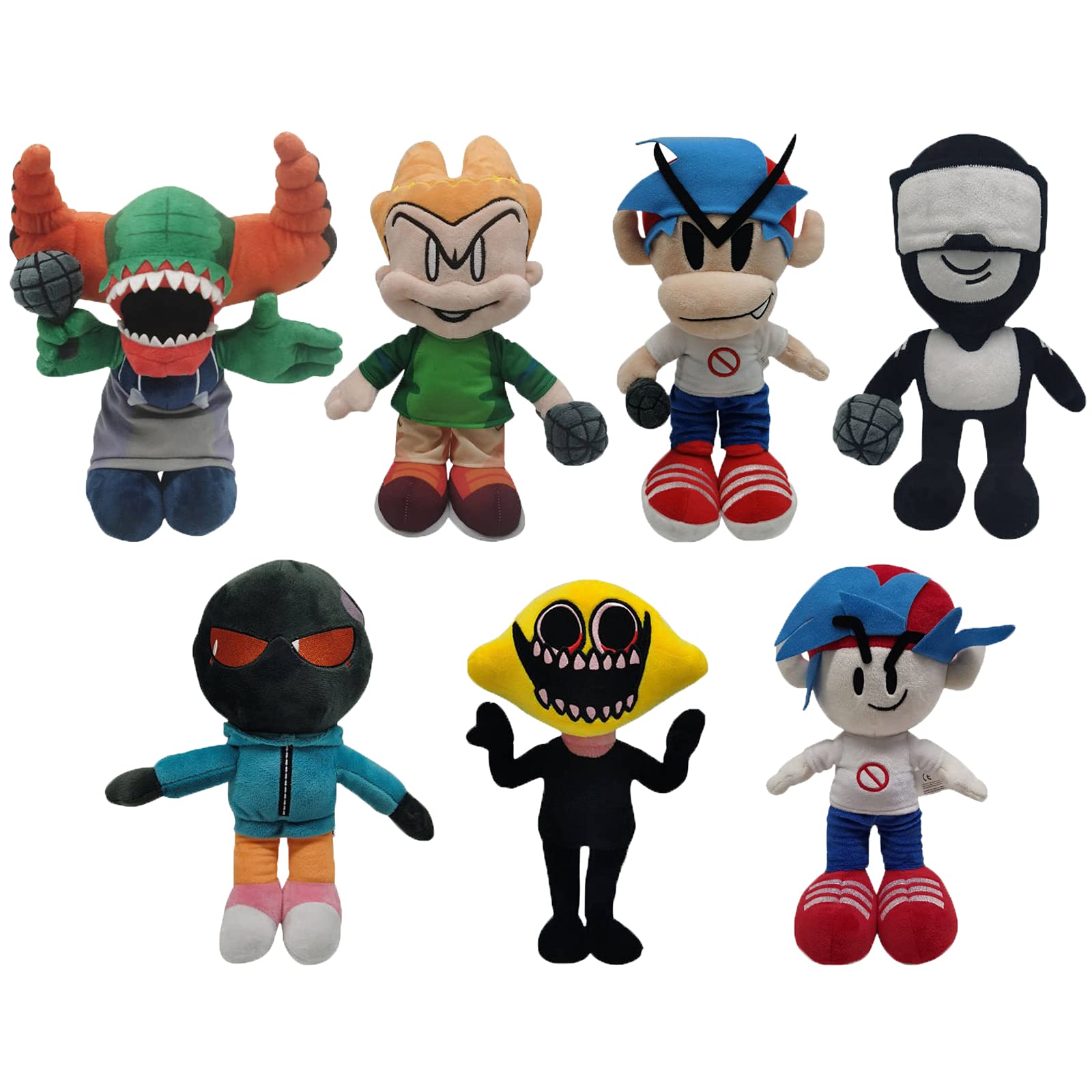 Buy 10.2" Friday Night Funkin Plush, Fnf Boyfriend/Tankman/Monster ...