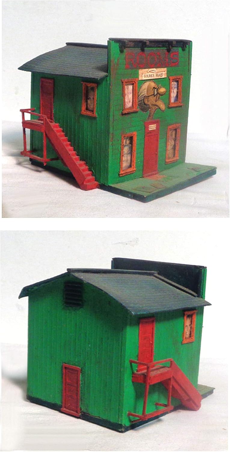 Amazon.com: HO Scale Scratch-Built up Building Structure - Goldie's ...