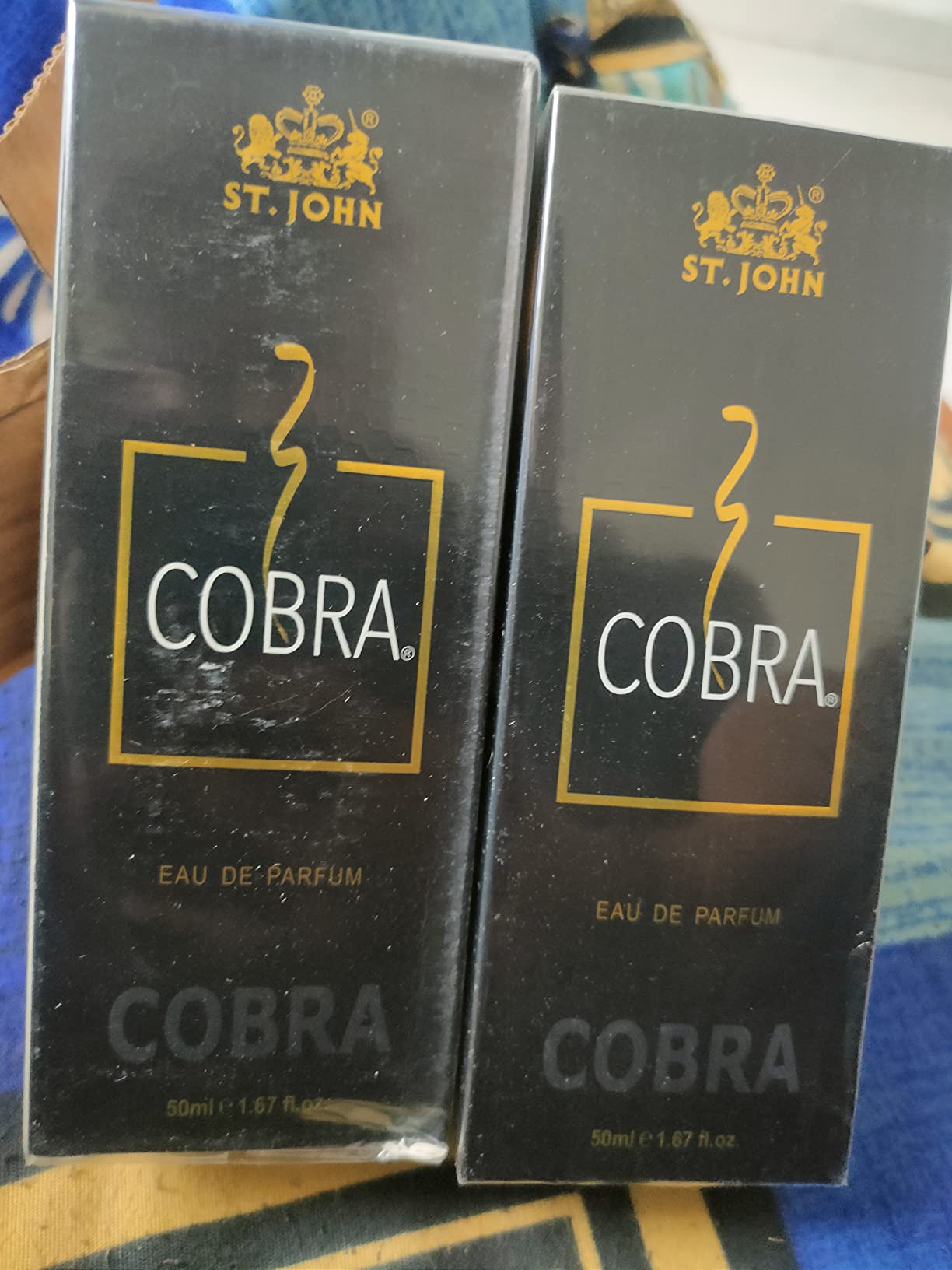 Buy ST. JOHN COBRA Body Perfume for Men | Irresistible Scent Fresh ...