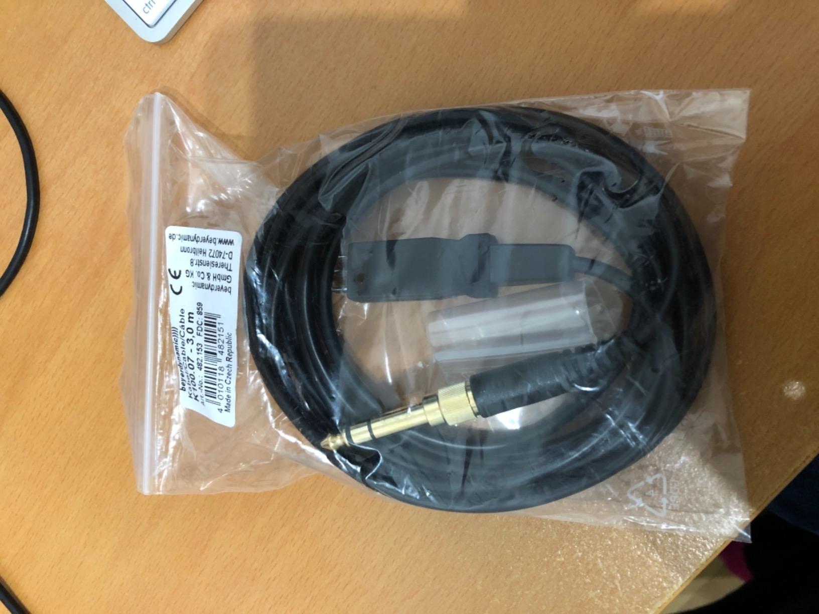 beyerdynamic K 100.07 - Replacement 3m Straight Cable for DT 100 ...