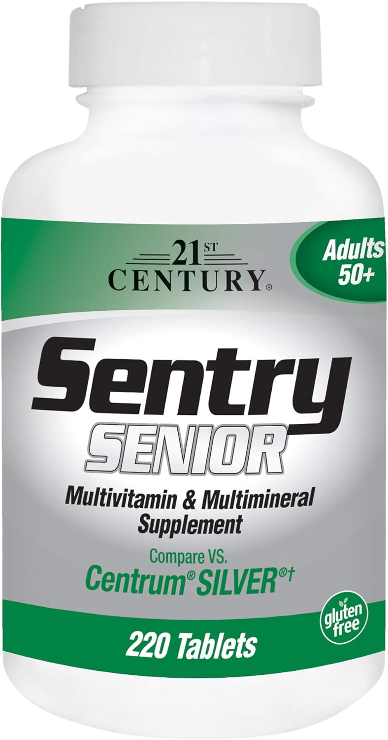 21st Century, Sentry Senior, Multivitamin & Multimineral Supplement ...