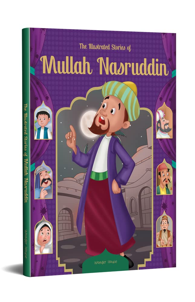 Amazon.com: The Illustrated Stories of Mullah Nasruddin (Classic Tales From India ...