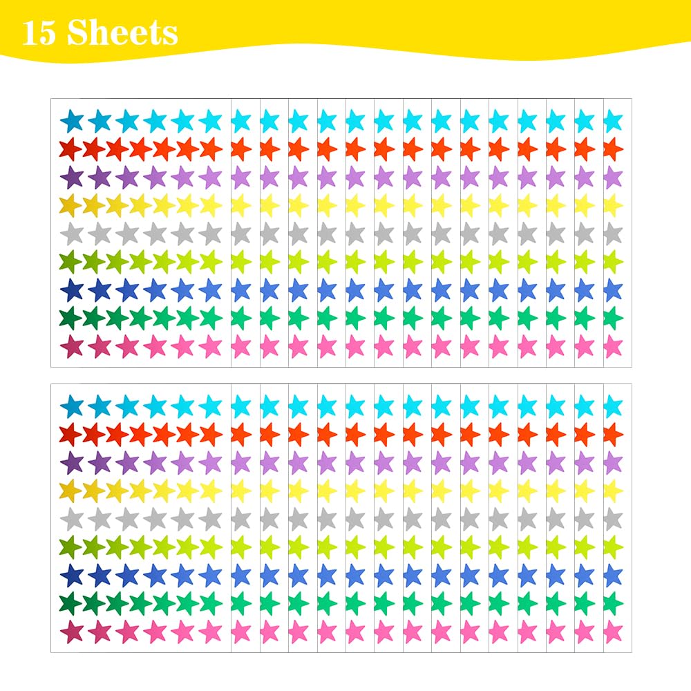 Rainbow Stickers Printable Rainbow Reward Chart For Kid Sticker Chart ...