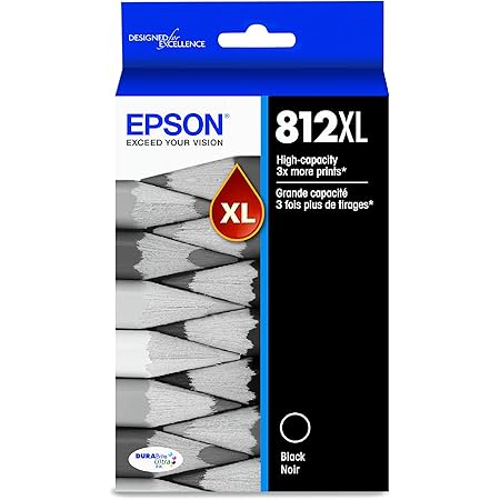 Amazon.com: EPSON T748 DURABrite Pro -Ink High Capacity Black ...