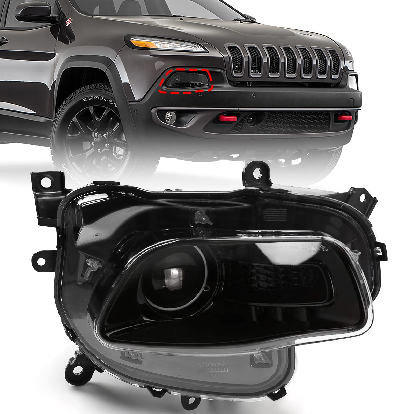 Snapklik.com : FIONE Xenon Model Only HID Headlight Assembly Compatible