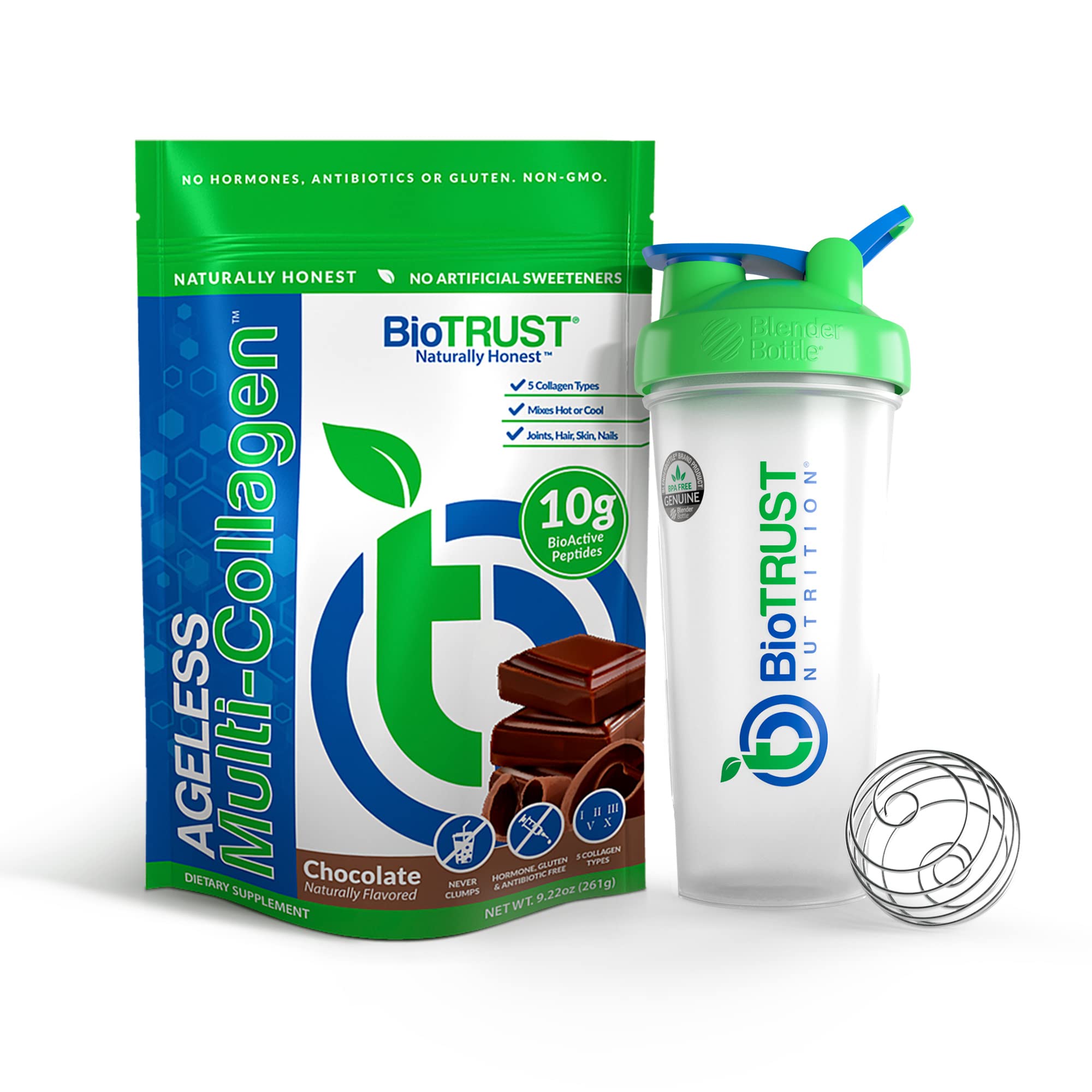 Amazon.com: BioTrust Ageless Multi Collagen 5-in-1 Protein Powder ...