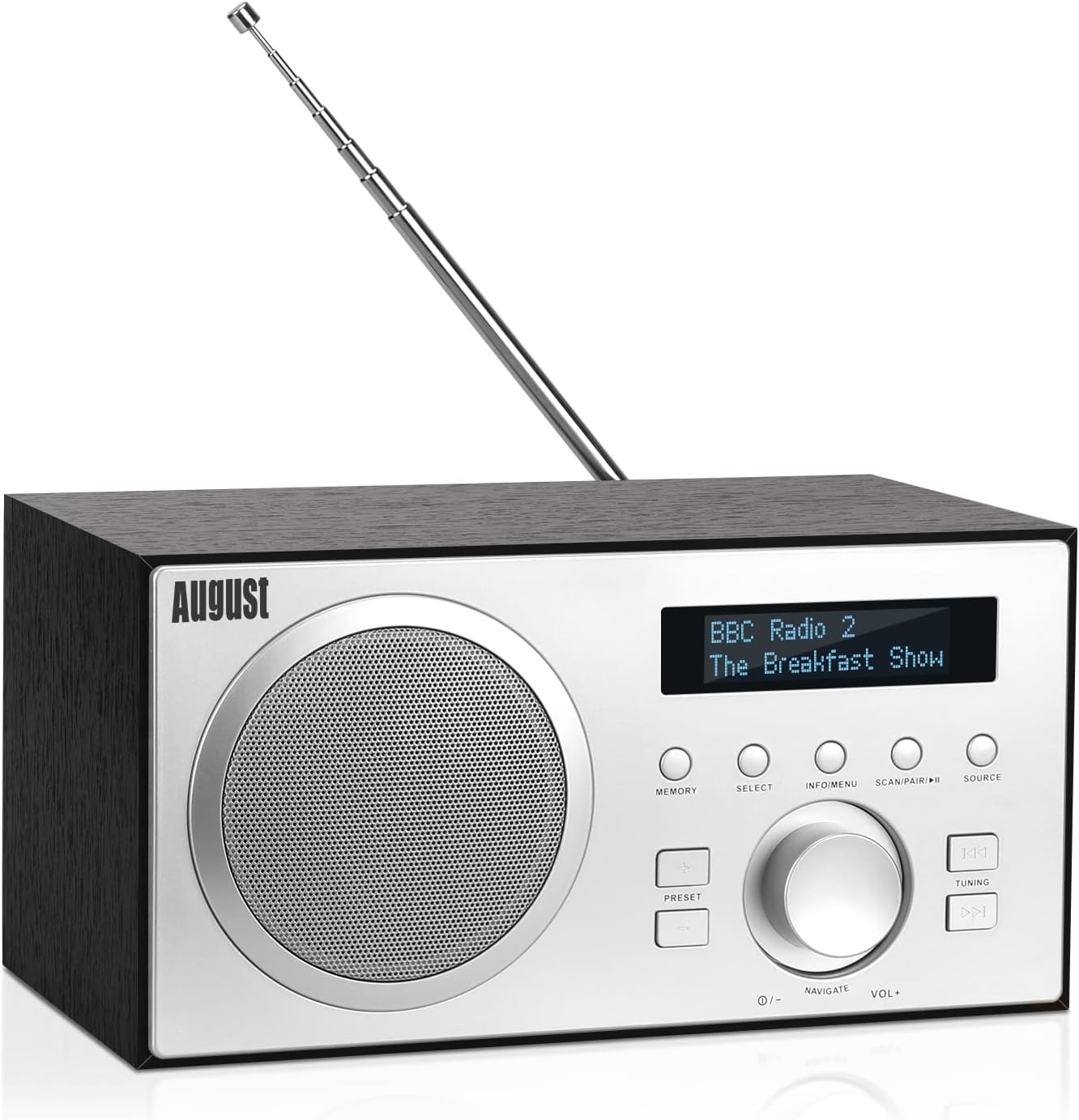 i-box DAB/DAB+ & FM Radio, Mains and Battery Powered Portable DAB ...